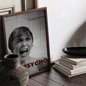 Psycho (1960) Poster Movie Poster Wall Art Room Decor Personalized Gift ...