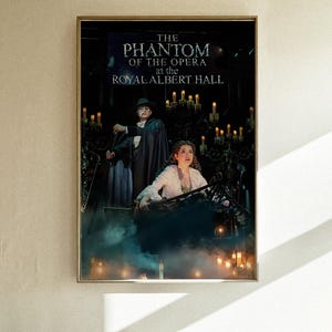 The Phantom of the Opera Poster | Minimalist Poster | Home Decor | Wall ...