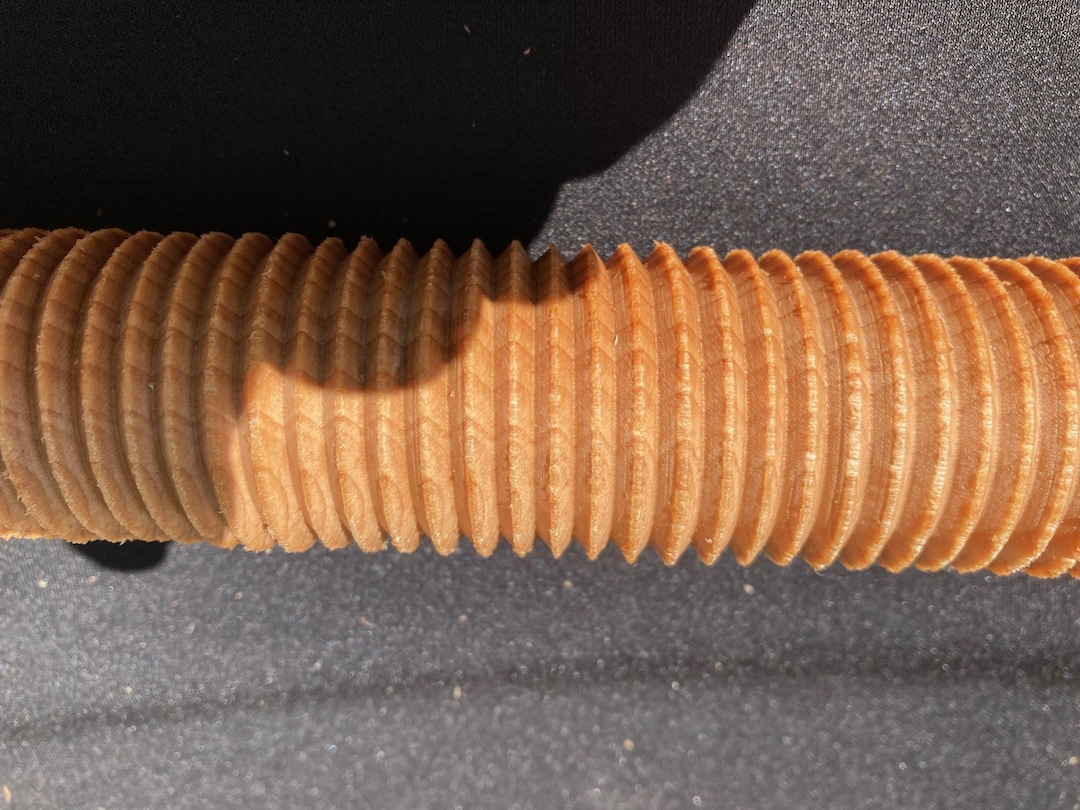 Threaded Wooden Rod, 1 1/2" - Etsy