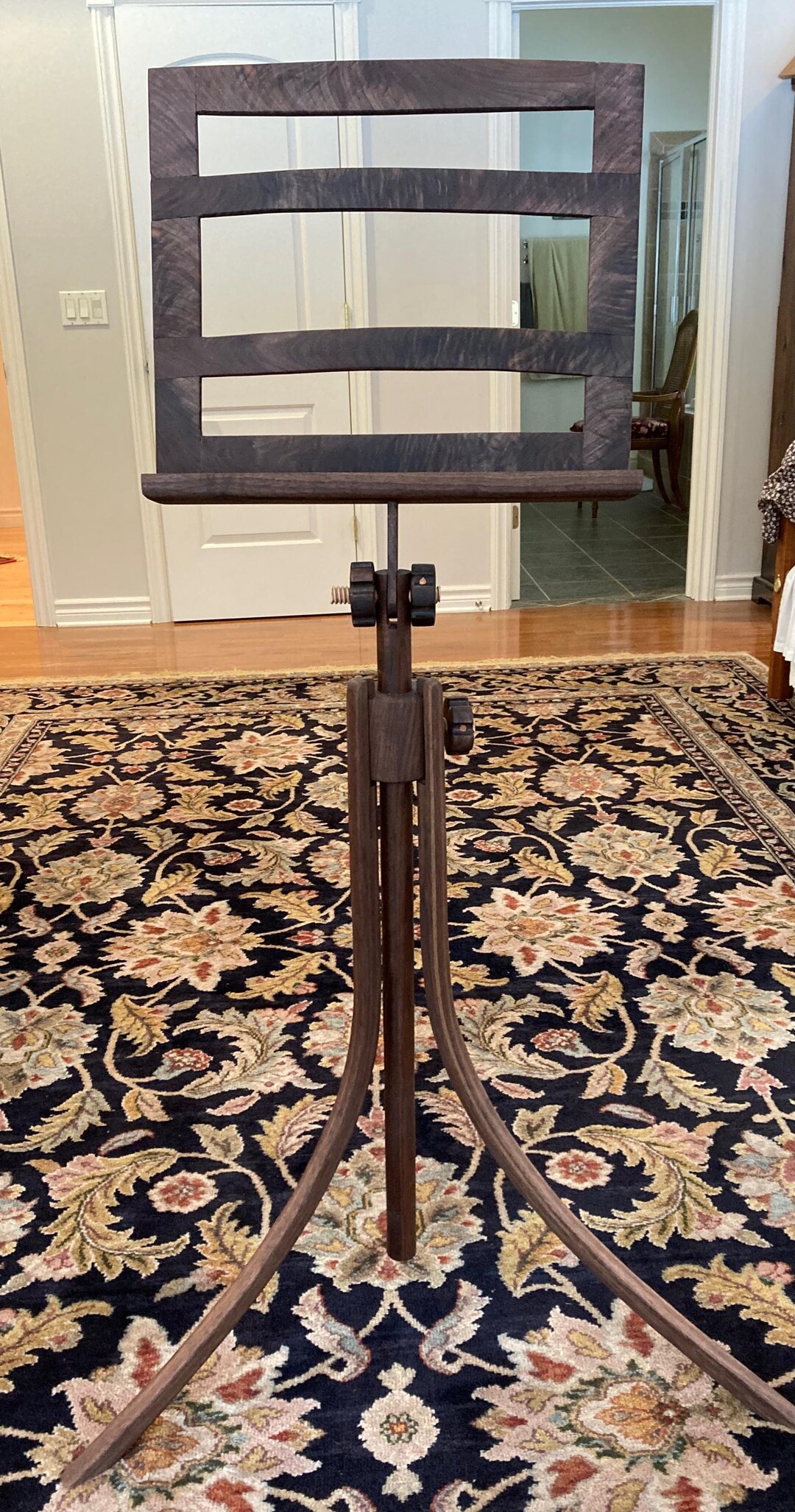 Music Stand in Walnut - Etsy