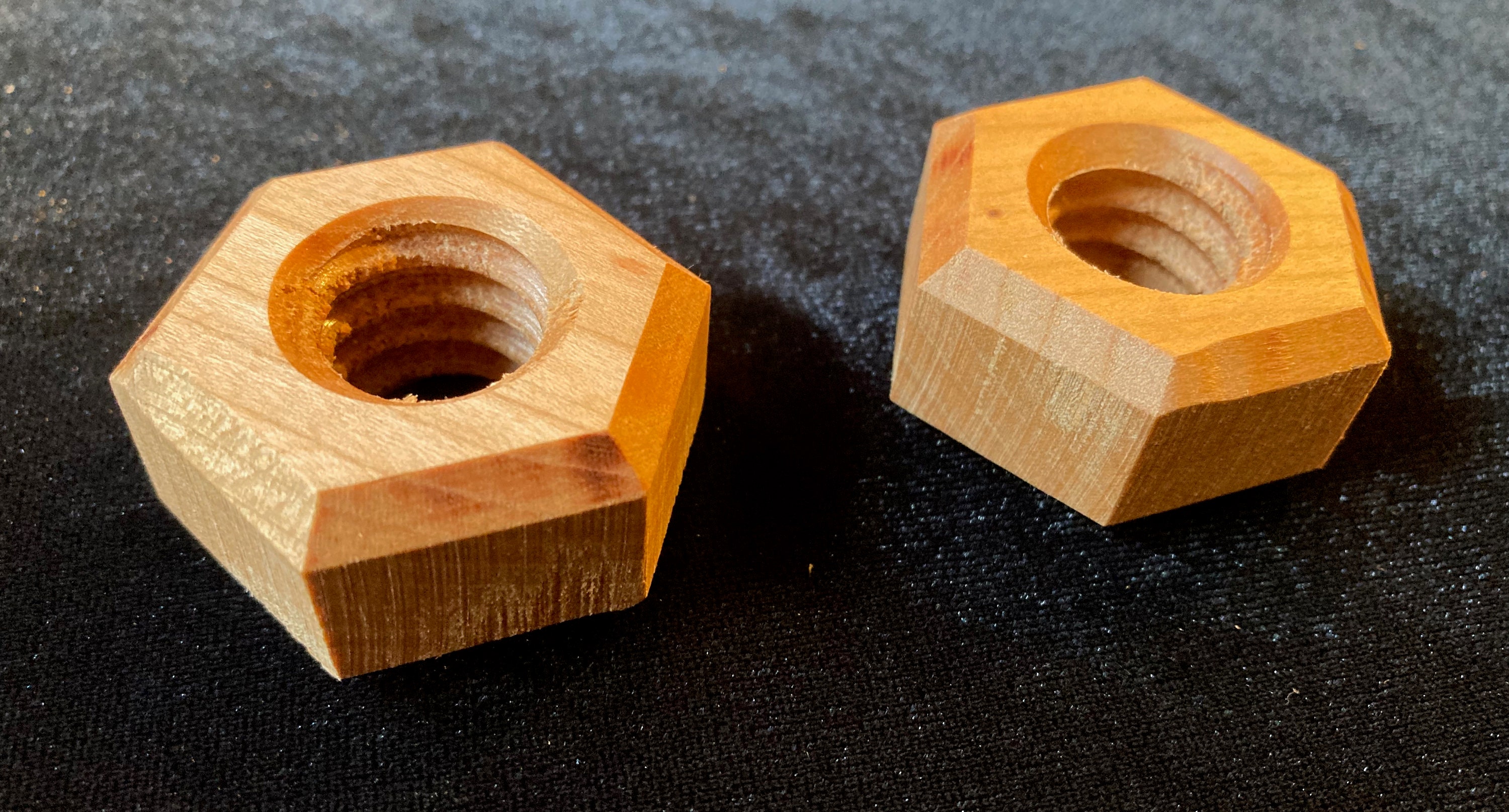 Wooden Threaded Rod and Nuts - Etsy