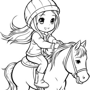 Printable Animal Coloring Pages for Kids - Instant Download - Cute ...