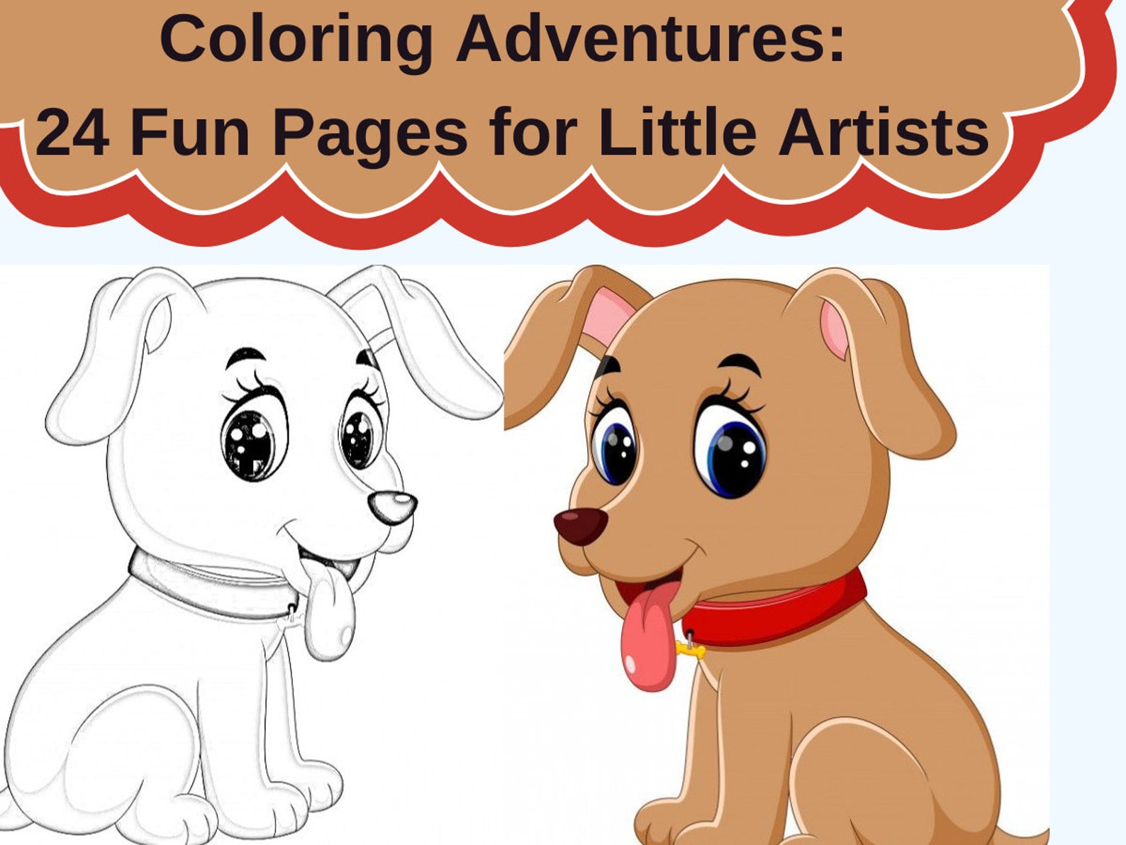 Printable Animal Coloring Pages for Kids - Instant Download - Cute ...