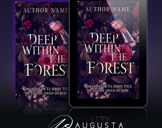 Premade Book Cover | Romantasy & Dark Romance | Fairy Tale | Fantasy YA ...