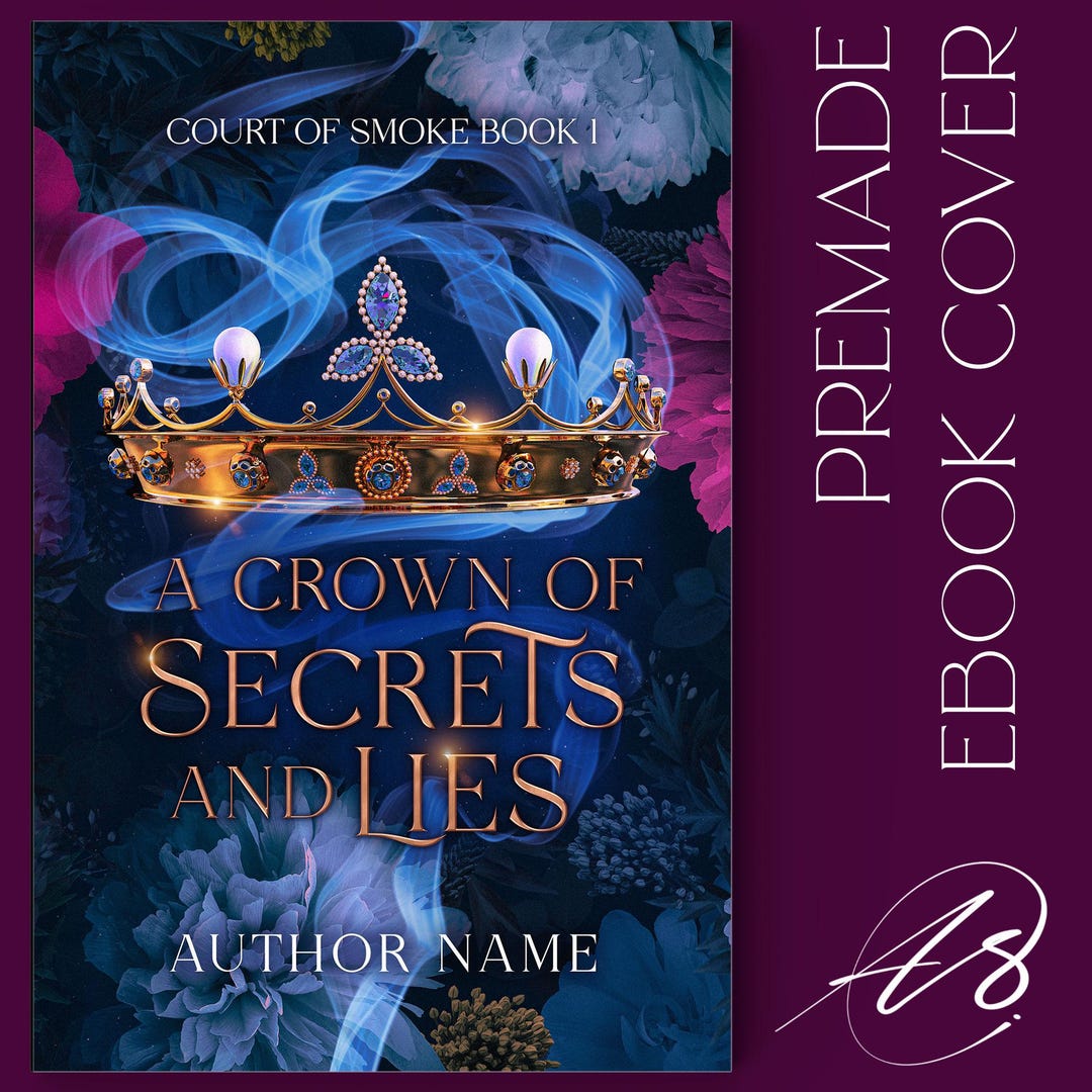 Premade Book Cover | Romantasy | Dark Romance | Fantasy & Fairy Tale ...