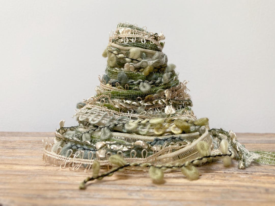 Seagrass Fiber Effects™ Art Yarn Bundle 12 Yards . Mixed Media Fibers ...