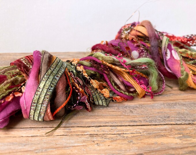 Cornucopia Fiber Effects™ 21yd Art Yarn Bundle . Fringe Dreamcatcher ...