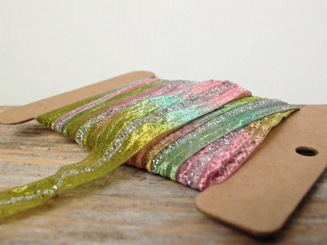 5yd Louisa Harding Sari Ribbon Yarn Perfume 09 . Aqua Lime - Etsy