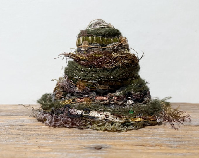 Mountain View Fiber Effects™ 12yd Art Yarn Bundle . Forest Olive Green ...