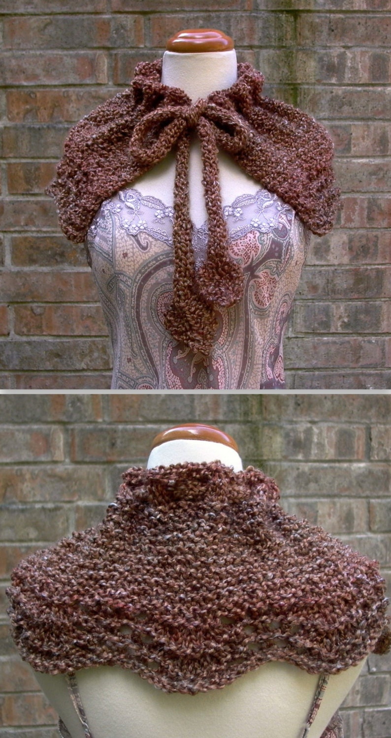 Highland Capelet. Outlander Inspired Knitting Pattern - Etsy