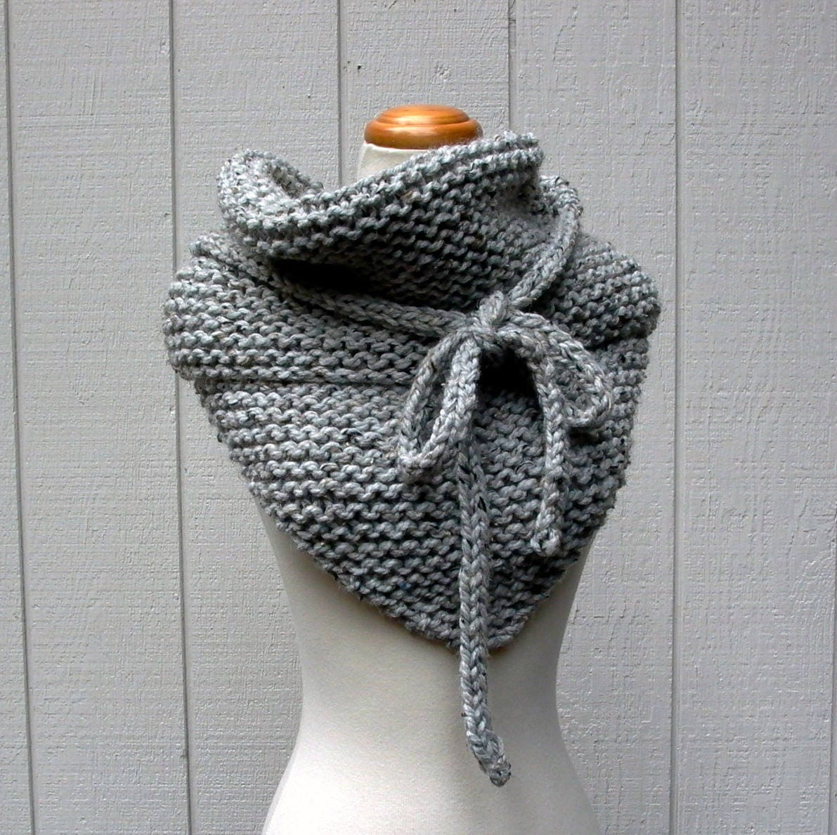 That's a Wrap. Easy Knitting Pattern . Chunky Knit Shawl Pattern . Cape ...