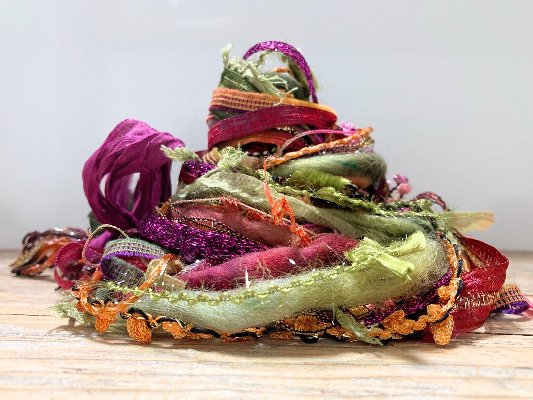 Cornucopia Fiber Effects™ 21yd Art Yarn Bundle . Fringe Dreamcatcher ...