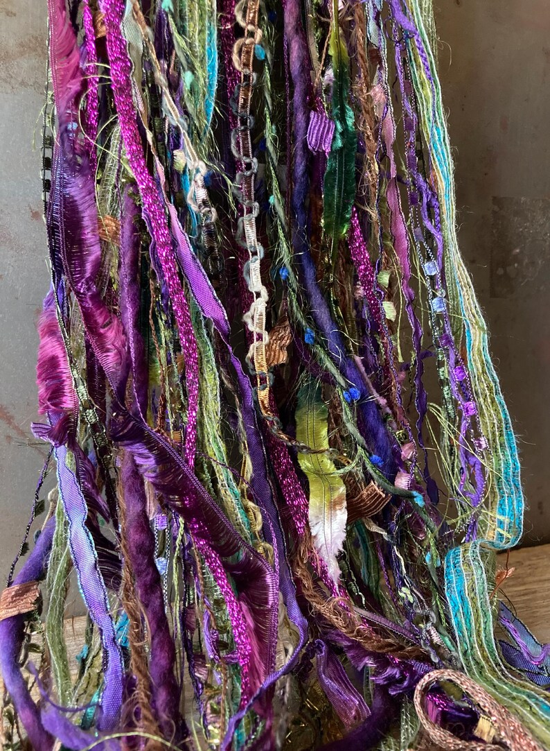 Magical Forest Fringe Effects™ 21yds Luxury Art Yarns Ribbon Fiber ...