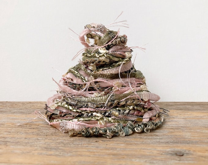 Sweet Pea Fiber Effects™ 6x2 12yd Art Yarn Bundle Mixed Media Fiber Art ...