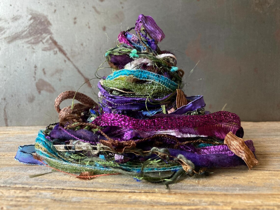 Magical Forest Fringe Effects™ 21yds Luxury Art Yarns Ribbon Fiber ...