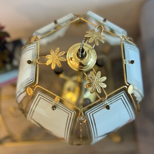 Beautiful Vintage Floral Hummingbird Accent Lamp - OK Lighting Touch ...