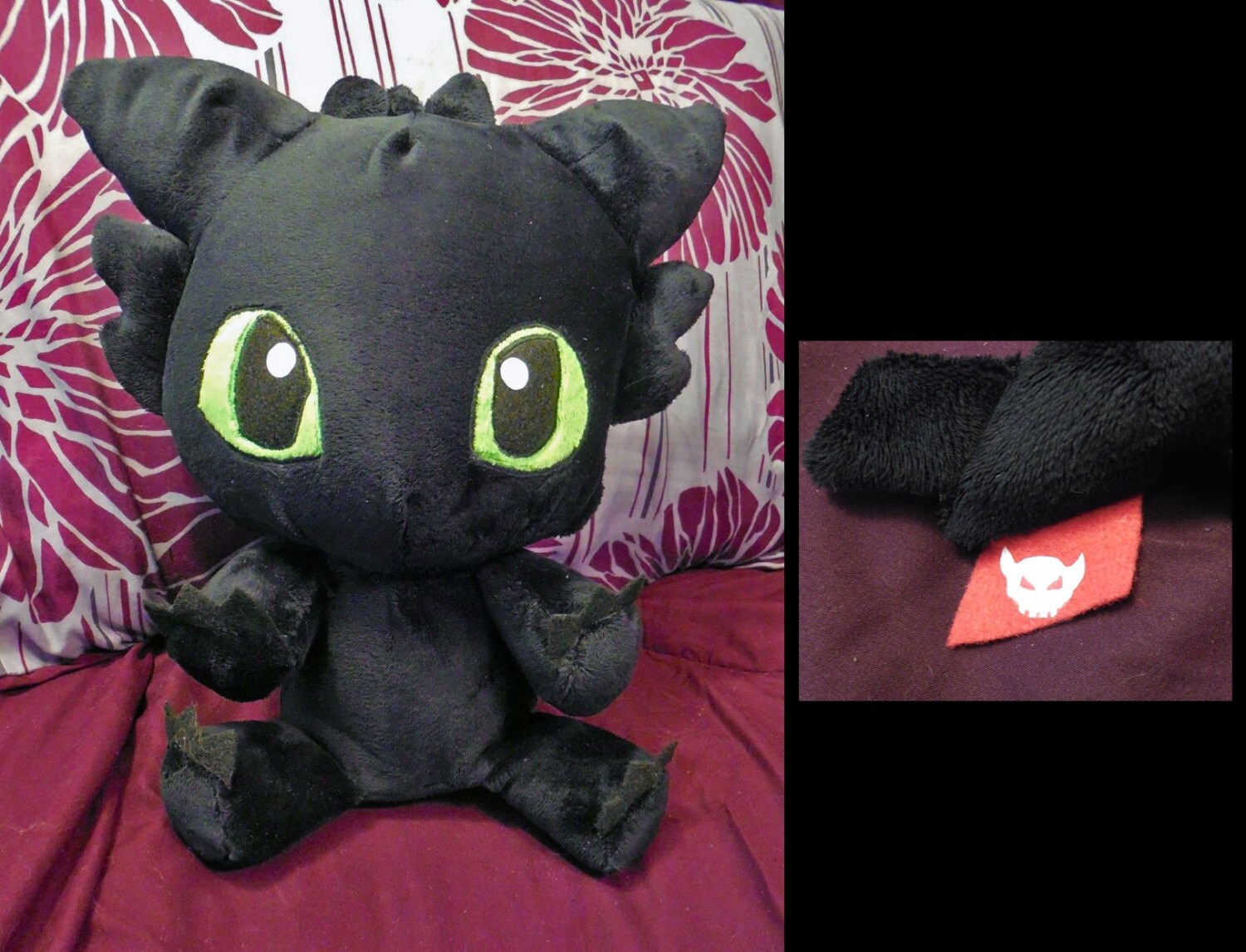 Custom Anime Plush Pokemon, Toothless, HTTYD - Etsy