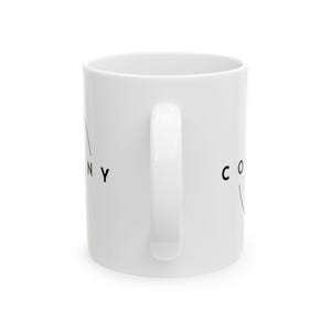 Elegant Company Logo Ceramic Mug - Personalized Gift for Coffee Lovers ...