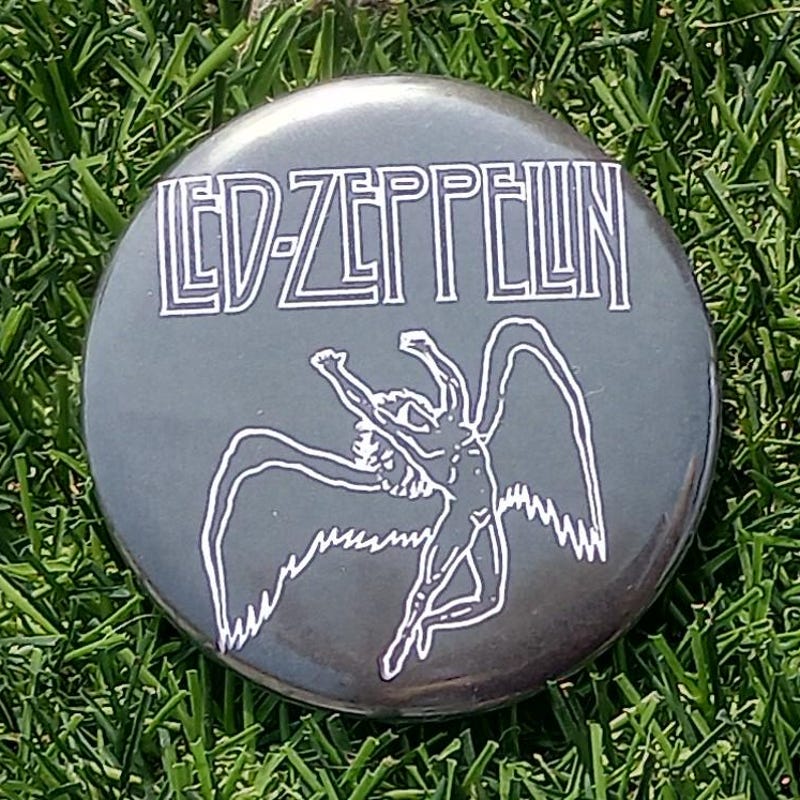 Led Zeppelin Pin - Etsy