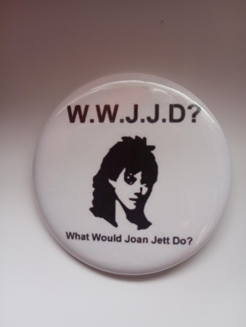 Joan Jett Pin - Etsy