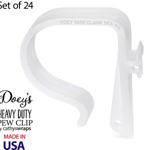 Doey's HEAVY DUTY Pew Clips Attach Wedding Aisle Pew - Etsy