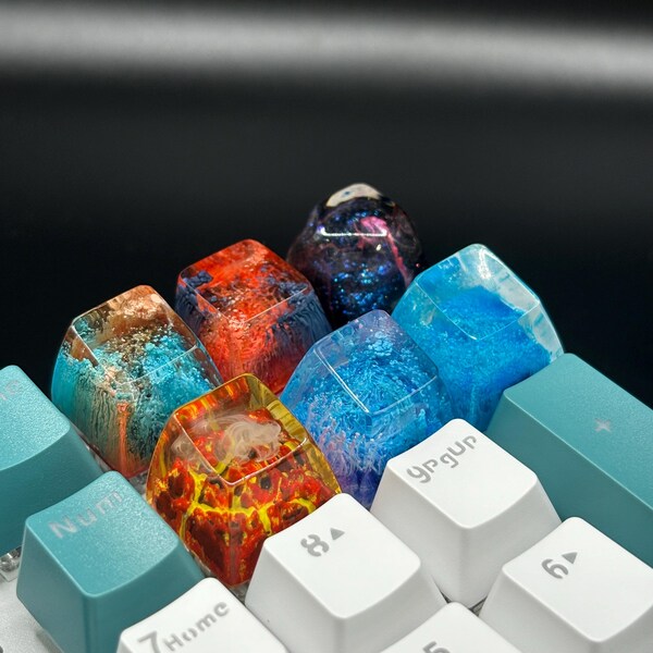 Universe Resin Keycap - Etsy