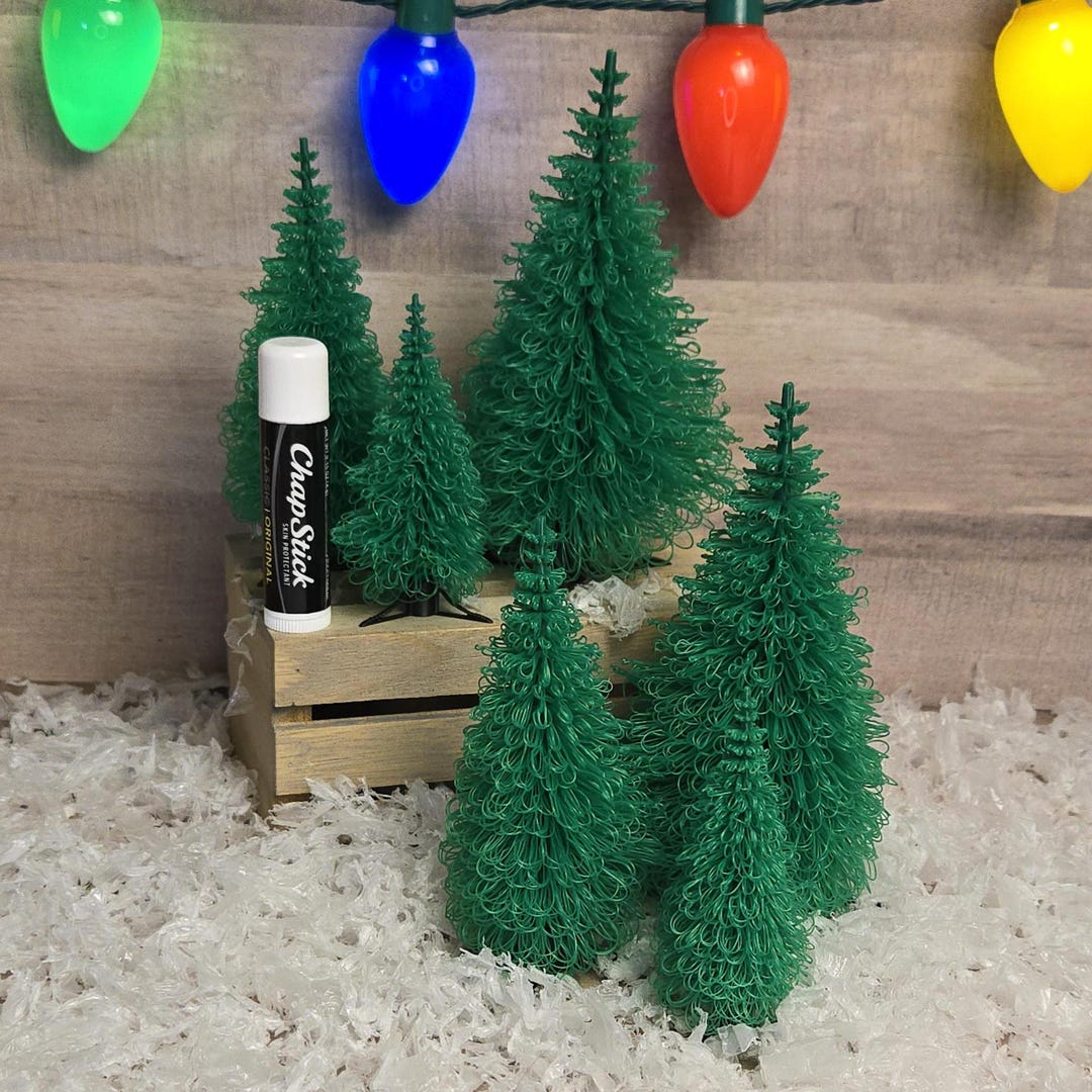 Holiday Evergreen Tree W/stand Decoration 3D Printed Christmas Gift ...