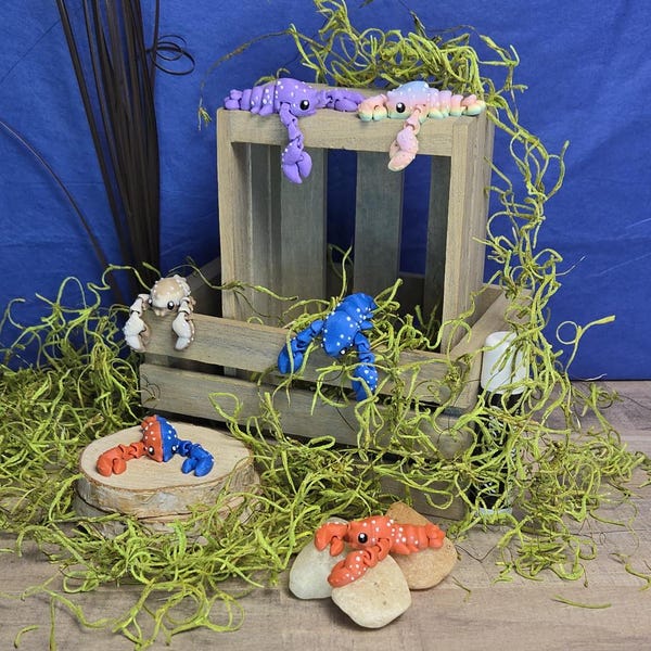 Lobster Nativity Scene - Etsy