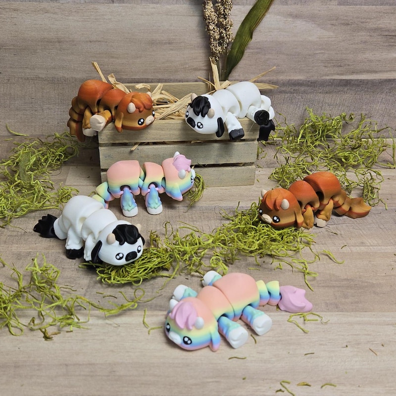 Toy Cows - Etsy