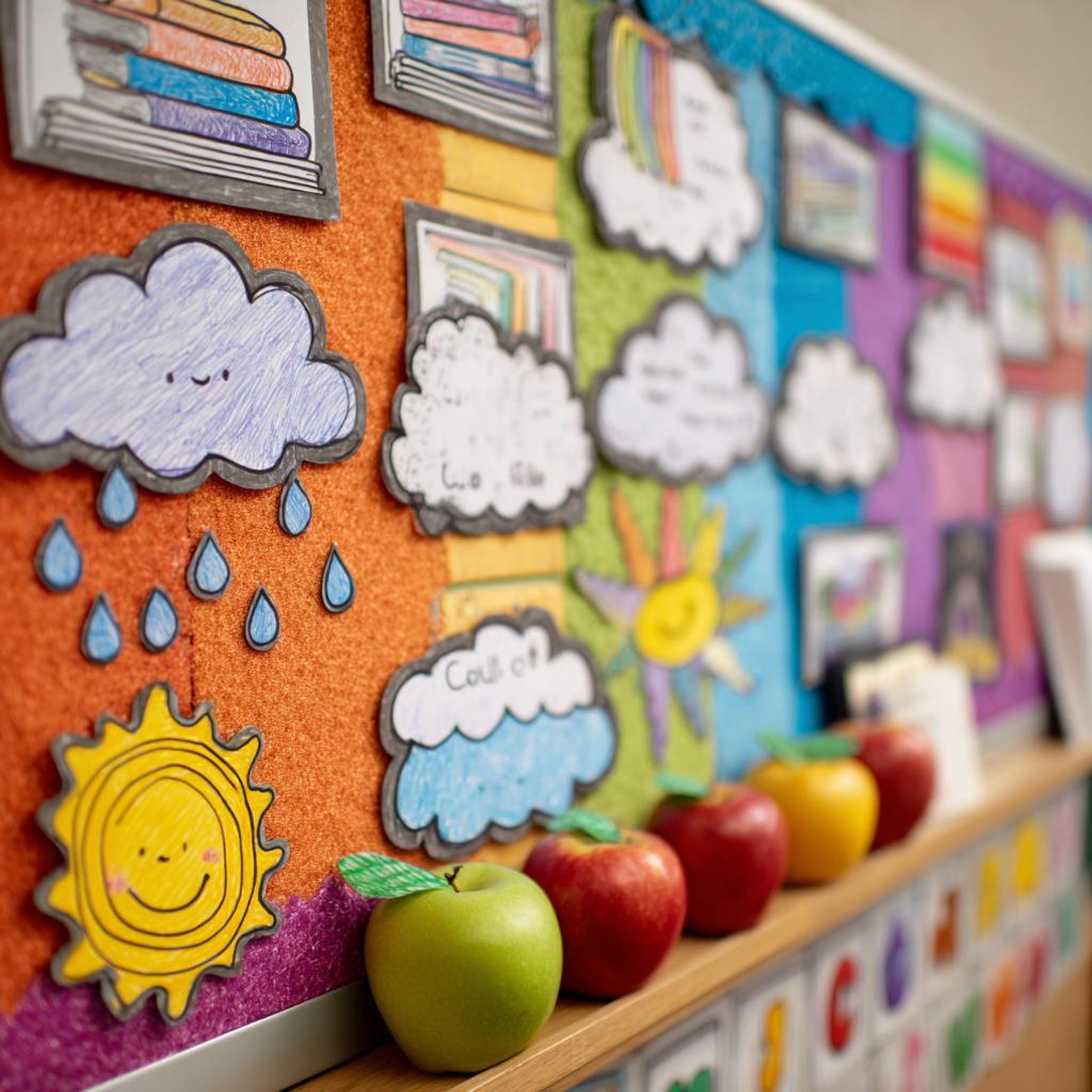 Weather Clipart PNG: 100 Hand-drawn Black Line Art for Teachers ...