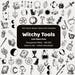 Witchy Tools Clipart: 100 Black Line Halloween Hand-drawn Doodles ...