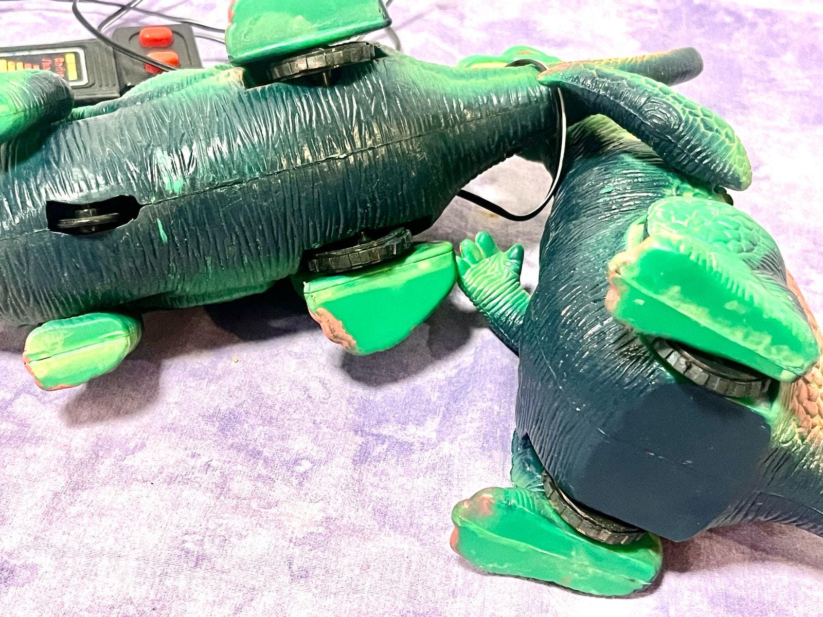 Vntg 1970's Stegosaurus & Godzilla Battery Operated Remote Control ...