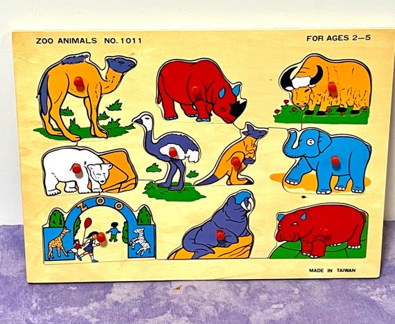 Zoo Animal Puzzles