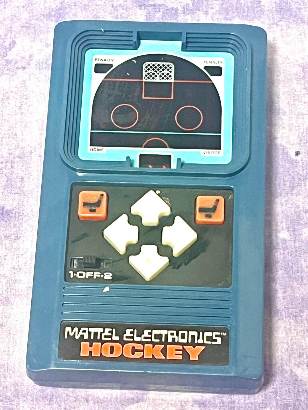 Vintage Mattel Electronic Hockey Handheld Video Game 1978 Tested ...