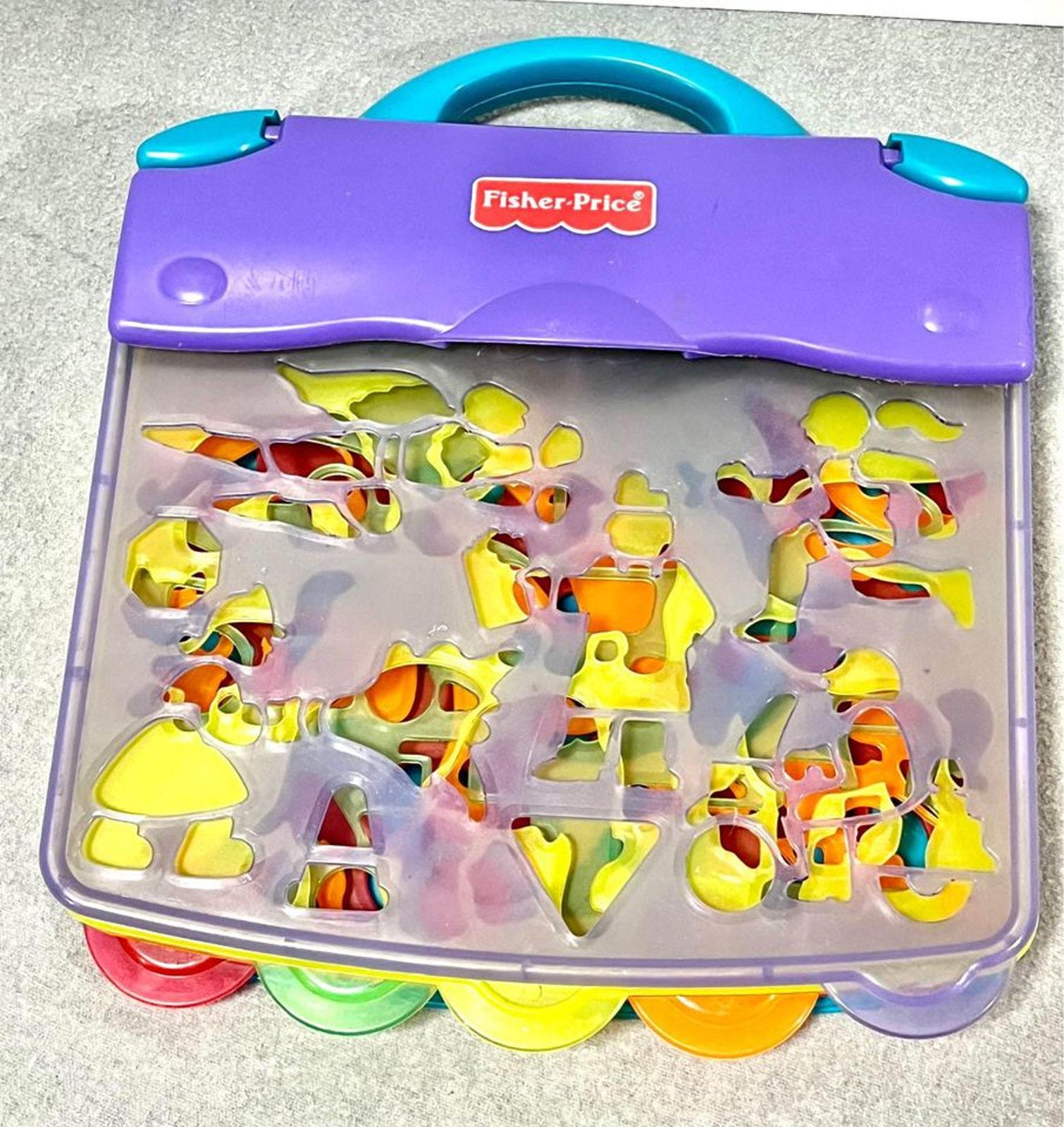 Fisher Price Fun Art Stencil Book Vehicles Aniamls Stencils Take Along ...