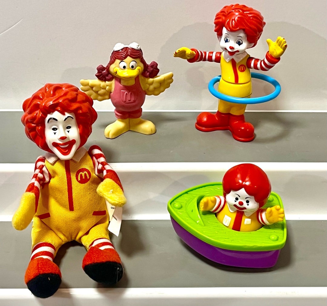 Ronald Mcdonald Hula Hoop; Plush Finger Puppet; Baby Ronald Mcdonald ...