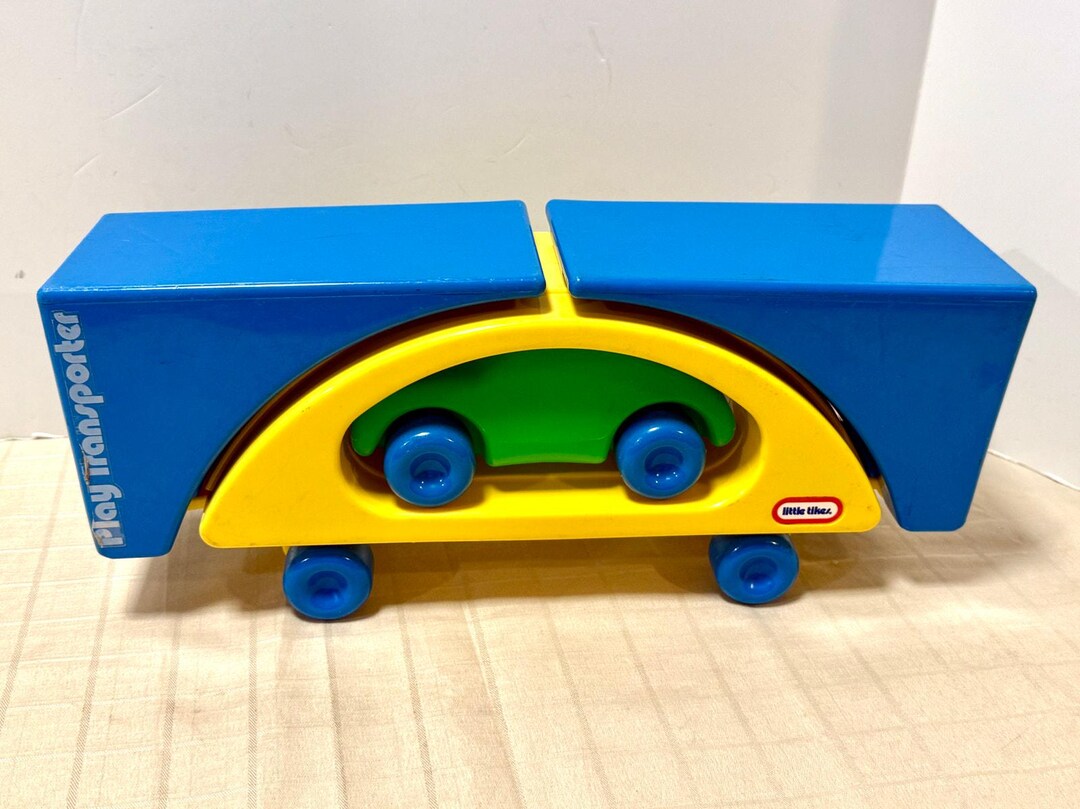 Original Little Tikes Play Transporter Bridge Tunnel Car Carrier Car ...