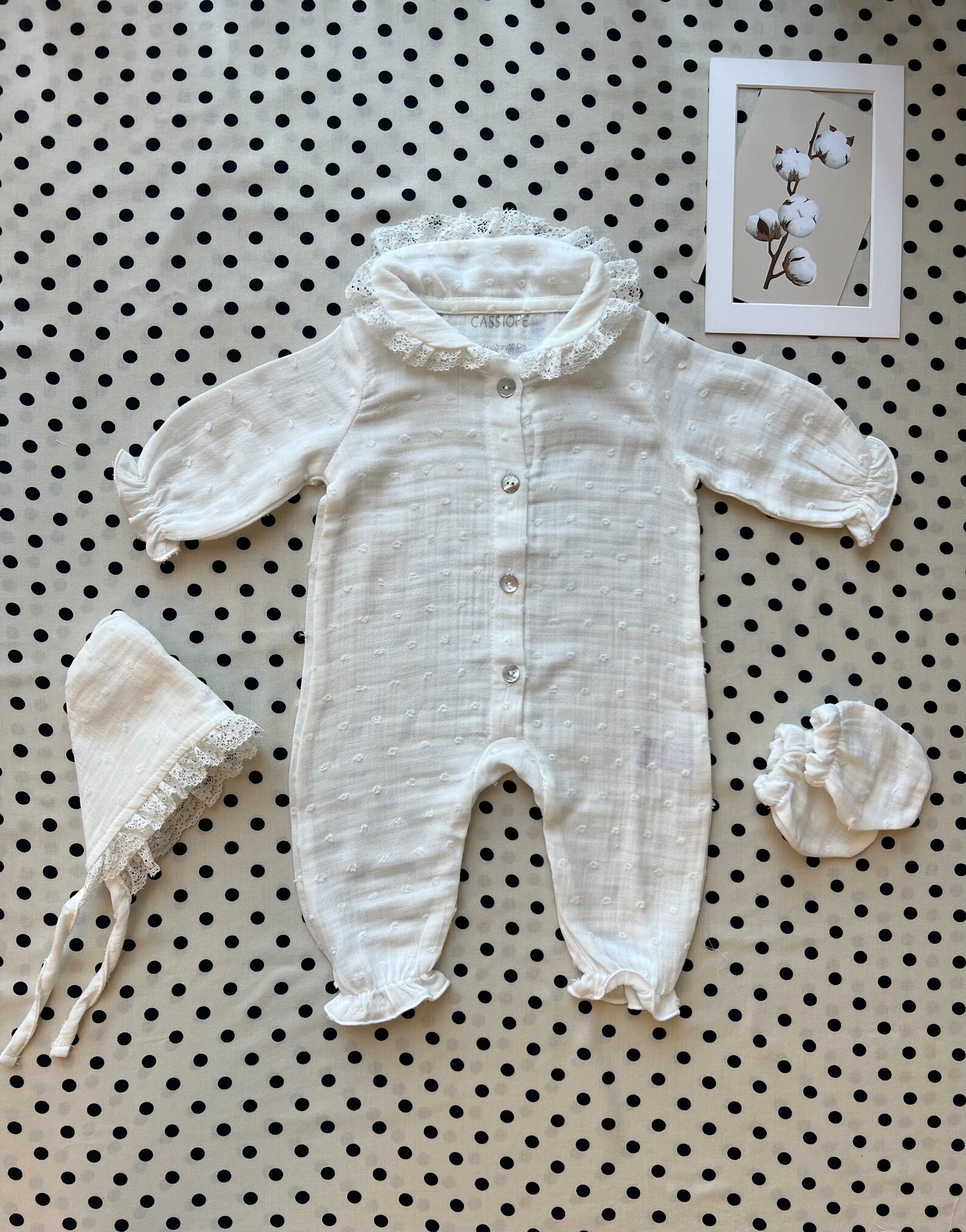 Muslin Baby Set, Baby Set for Girl ,newborn Set, Cotton Baby Clothes ...