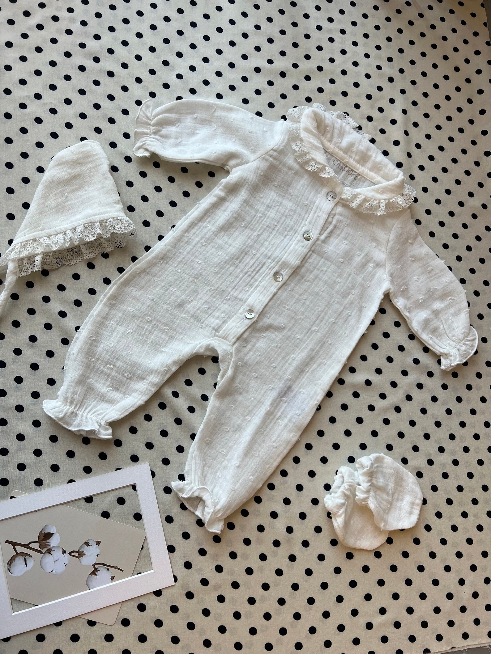 Muslin Baby Set, Baby Set for Girl ,newborn Set, Cotton Baby Clothes ...