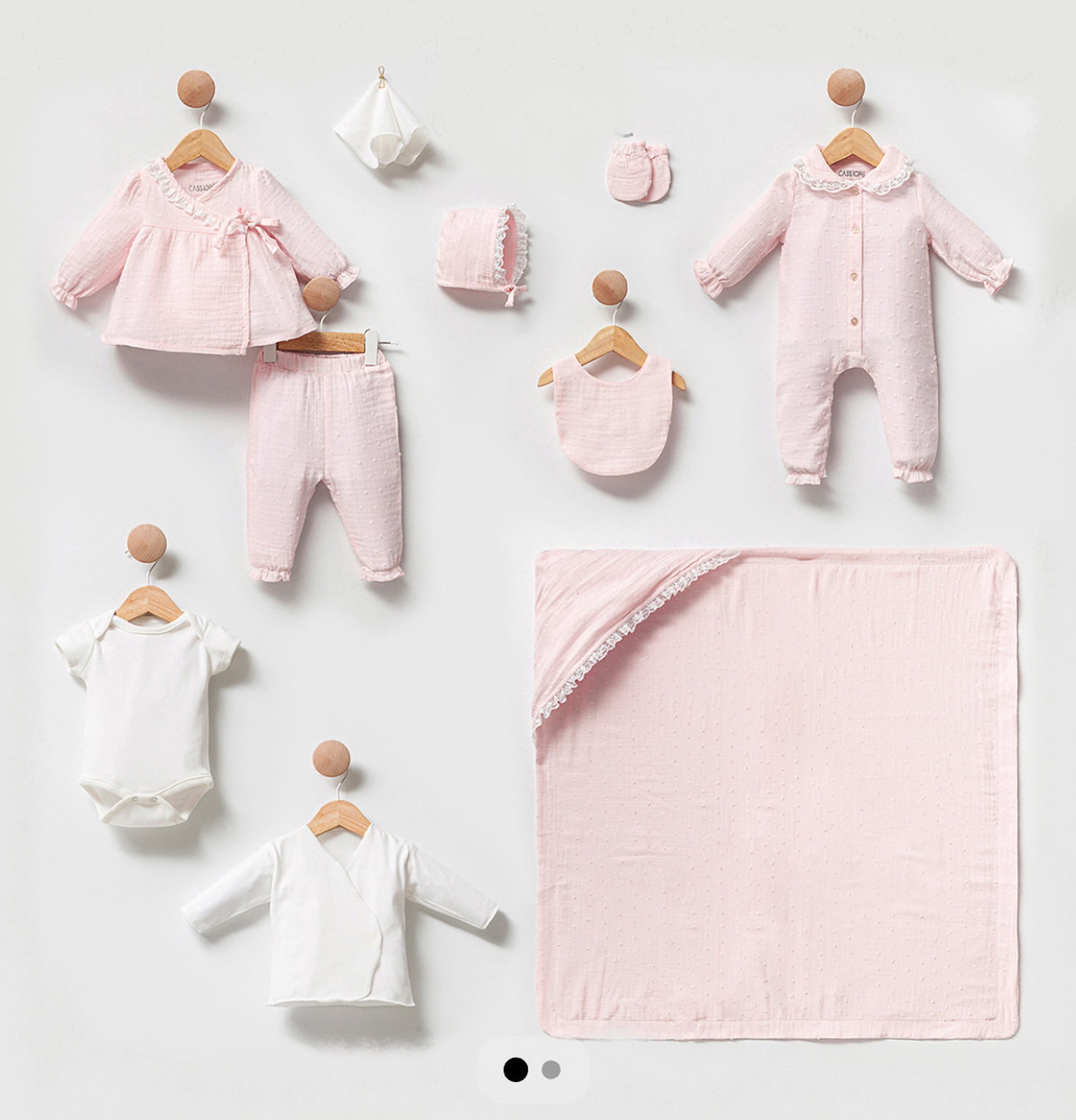 Muslin Baby Set, Baby Set for Girl ,newborn Set, Cotton Baby Clothes ...