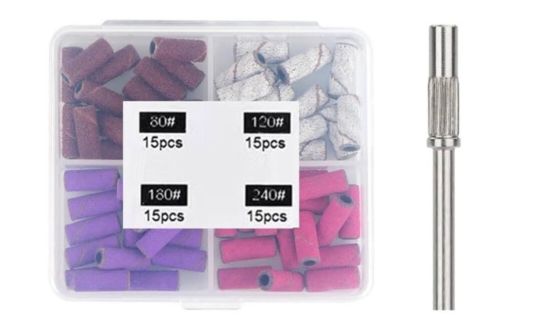 61 Pcs Mini Barrel Assorted Sanding Bands bit Included - Etsy