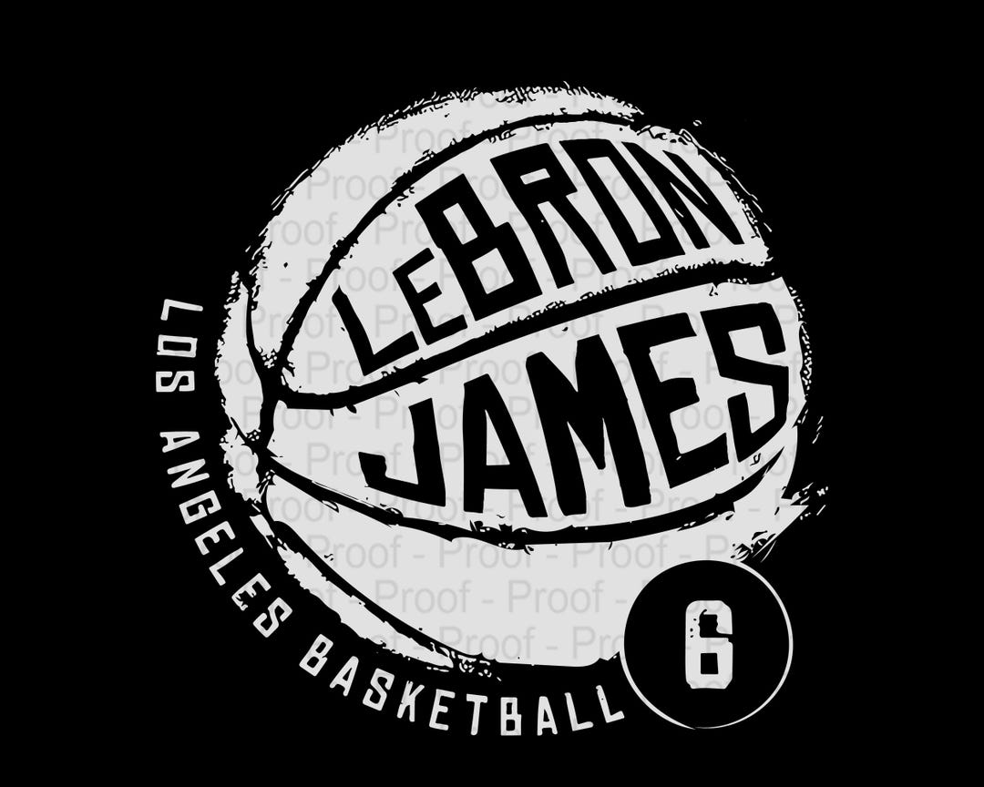 Lebron James Svg Lebron James Vector 23 King Svg Celebrity Svg Cut File ...