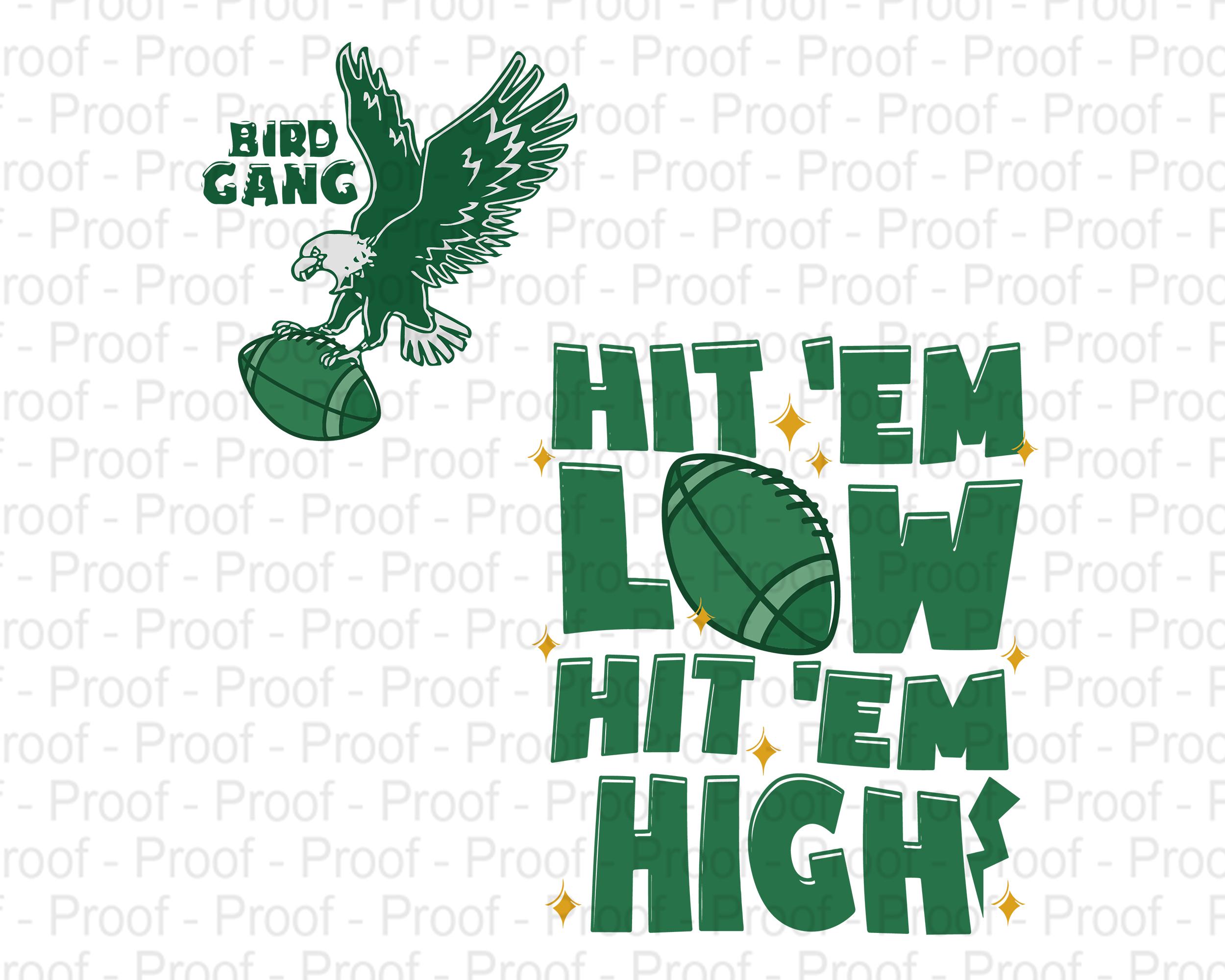 Bird Gang Eagle SVG PNG Football Eagles Philly Retro Philadelphia ...