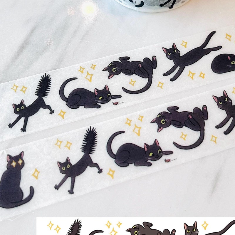 Cat Washi Tape - Etsy
