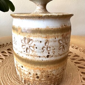 Pottery Jar Ceramic Jar Studio Pottery Canister Minimalist Style ...
