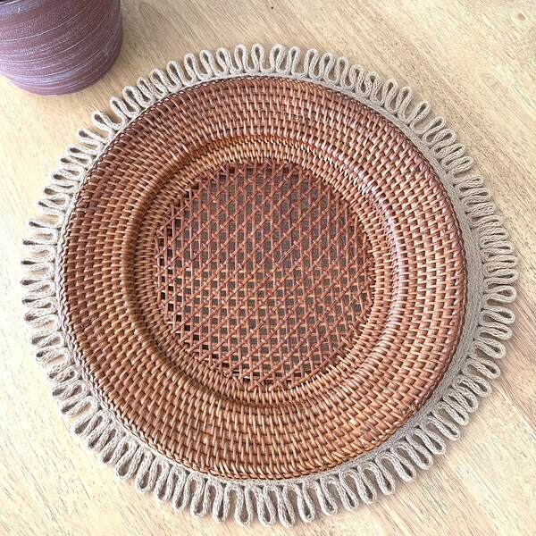 Woven Plate - Etsy