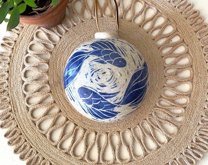 Wall Pocket Vase/ Hanging Vase / Fish Wall Pocket / Pottery Wall Vase ...