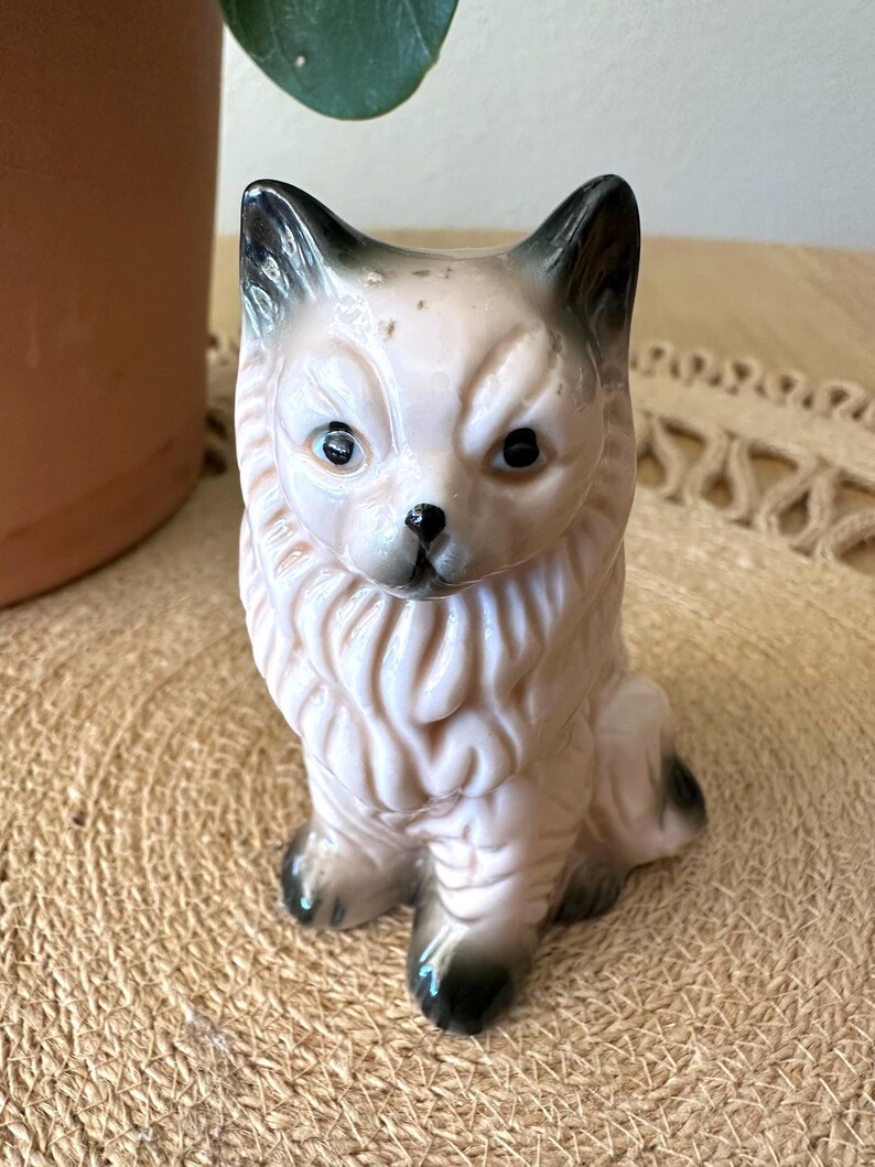 Vintage Dog Figure Ceramic Dog Statue Shelf Styling Decor Dog Lover ...