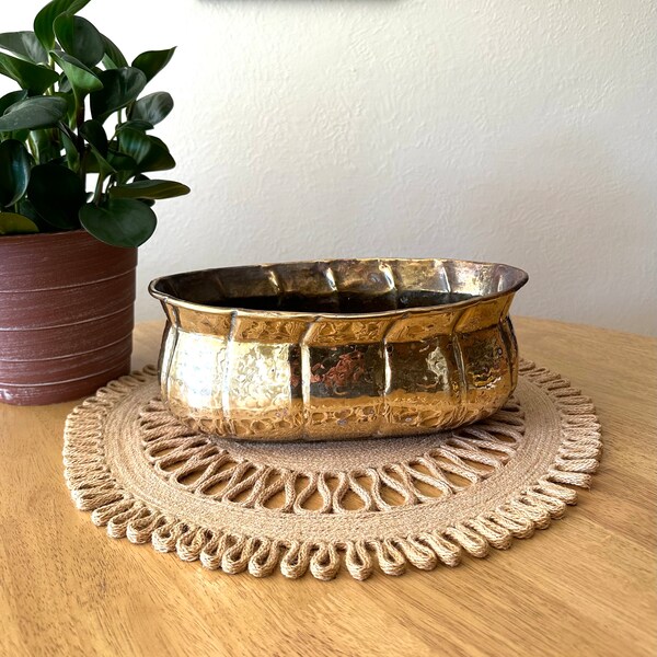 Brass Centerpiece - Etsy
