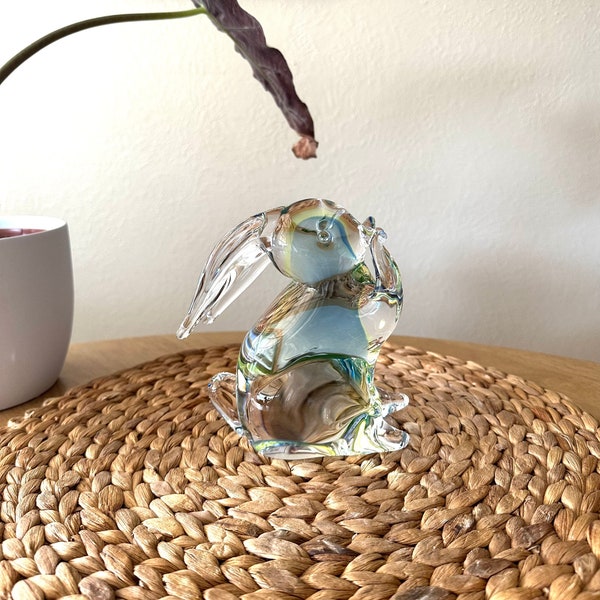 Glass Rabbit - Etsy